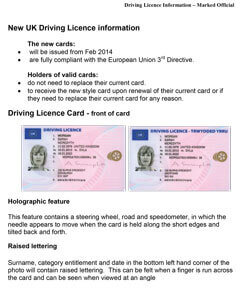 Changes to Full Driving Licence cards - TTC Group