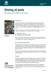 Driving at Work – Managing Work Related Road Safety - TTC Group