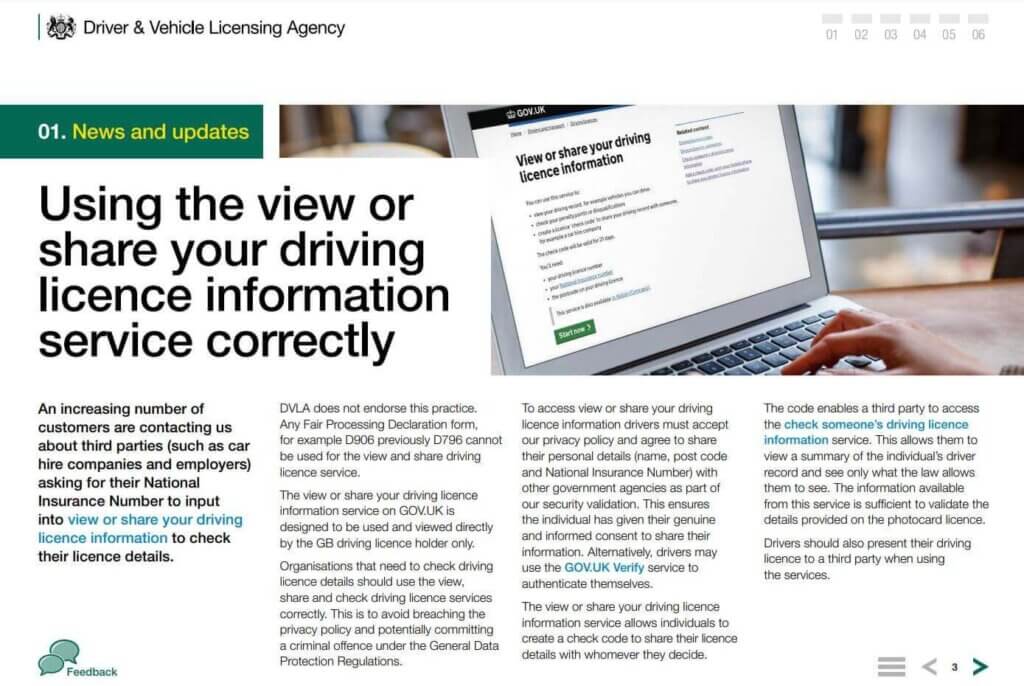 View or Share your driving licence - TTC Group